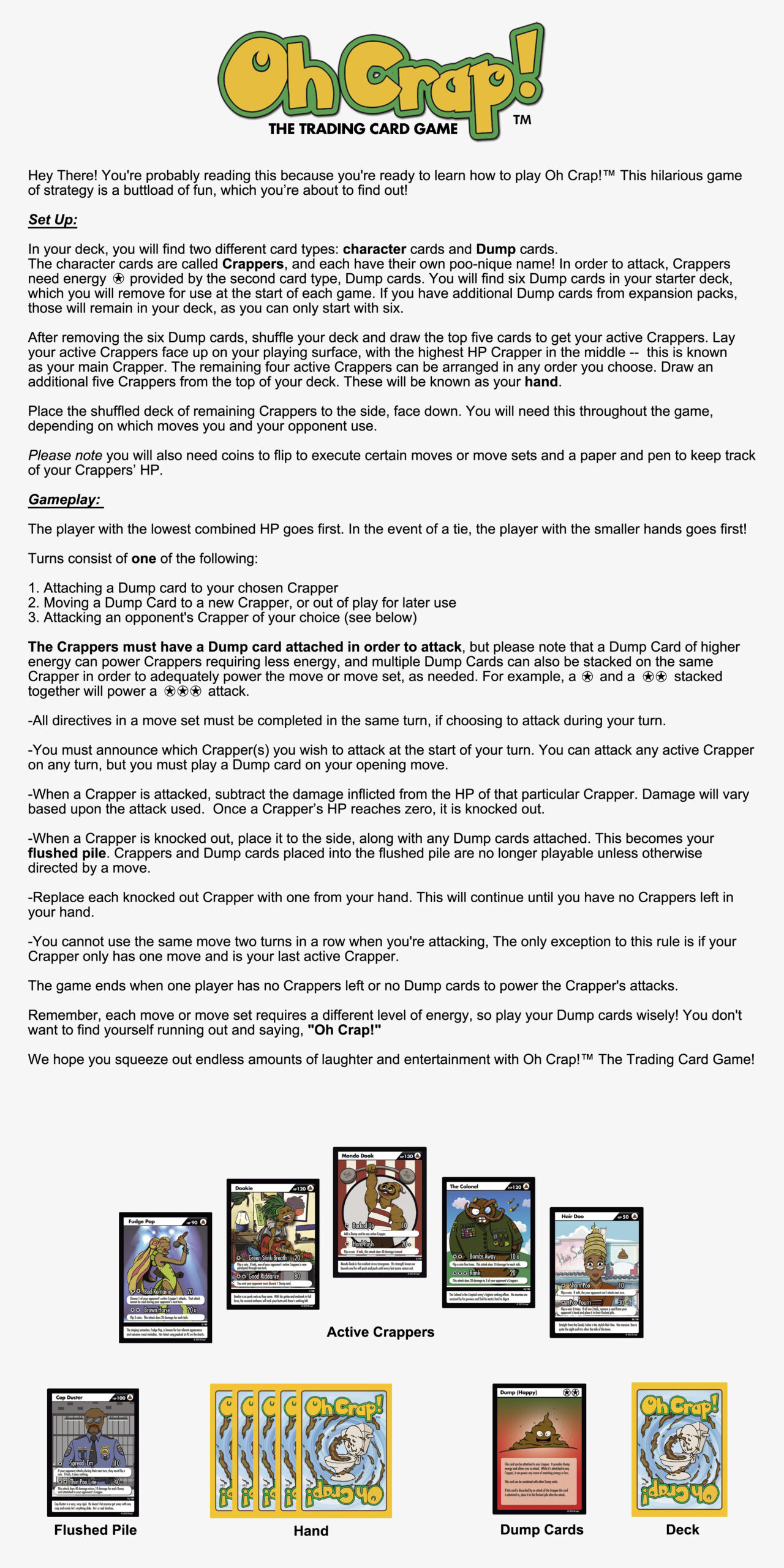 Rules – Oh Crap! TCG